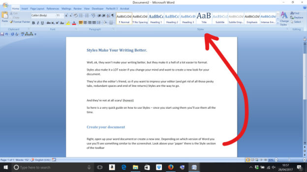 Your guide to using styles in Word | BookMachine