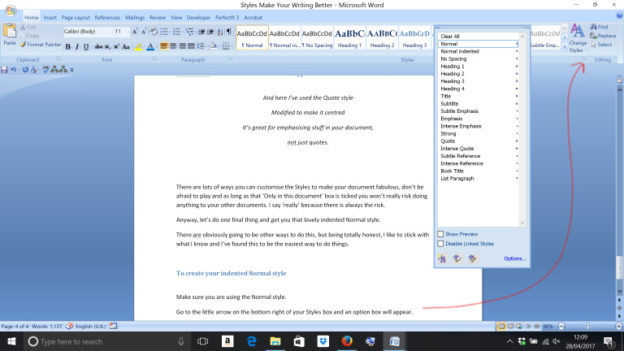 Your guide to using styles in Word | BookMachine