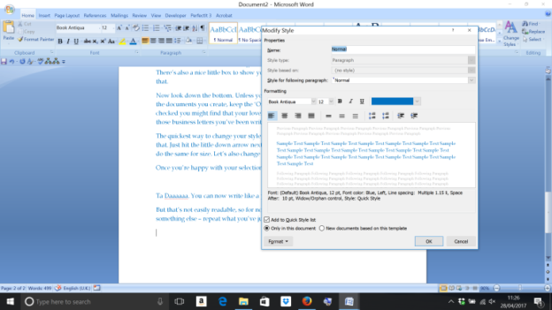 Your guide to using styles in Word | BookMachine
