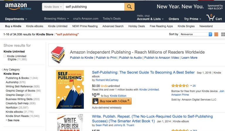 Getting your book on page 1 of Amazon’s search results [FOR AUTHORS ...