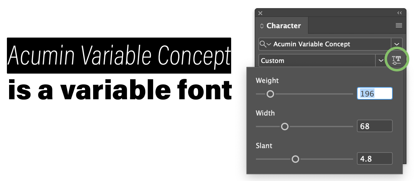 Just your type - new font formats come to InDesign | BookMachine