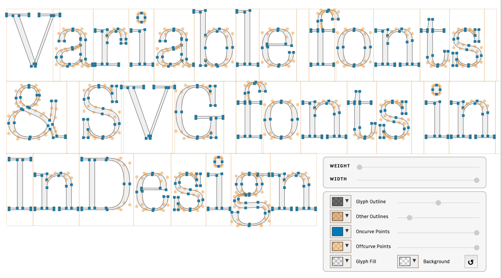 Just your type - new font formats come to InDesign | BookMachine